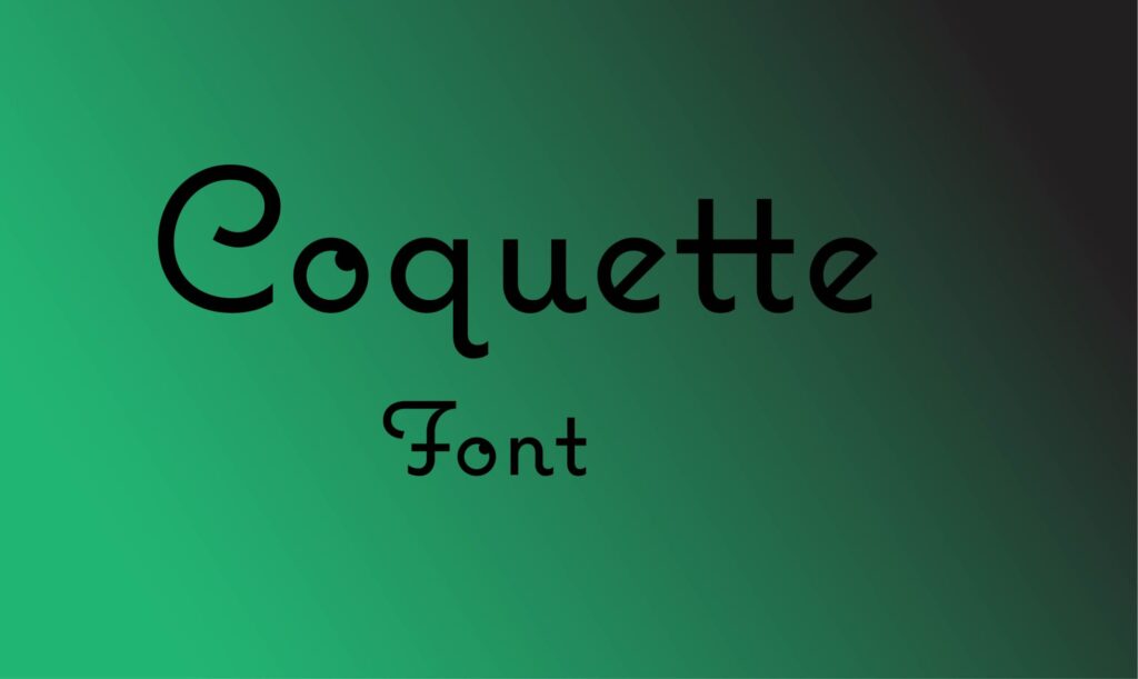 Coquette Font » Fonts Max