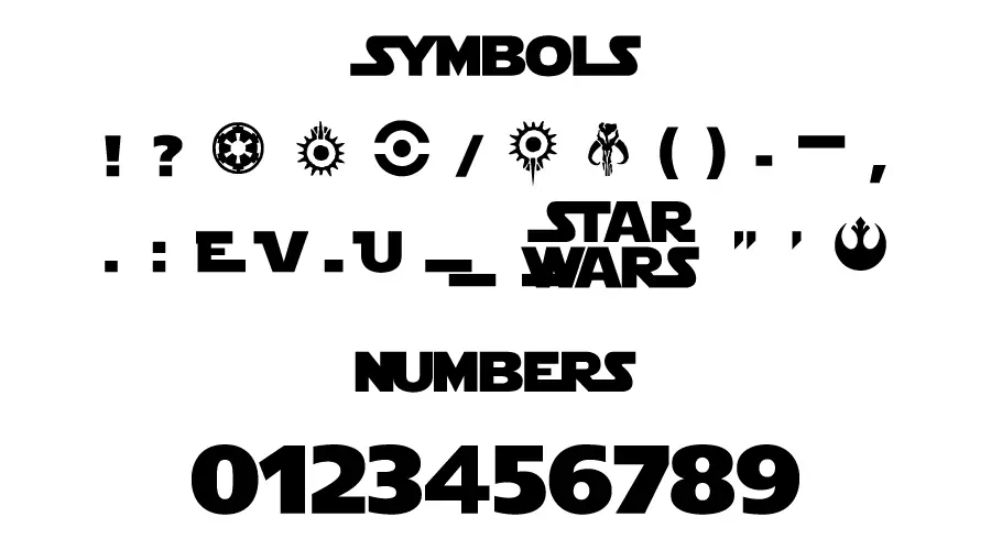 Star Jedi Font » Fonts Max