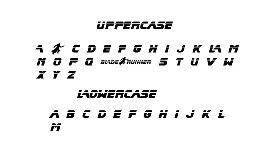 Blade Runner Font » Fonts Max